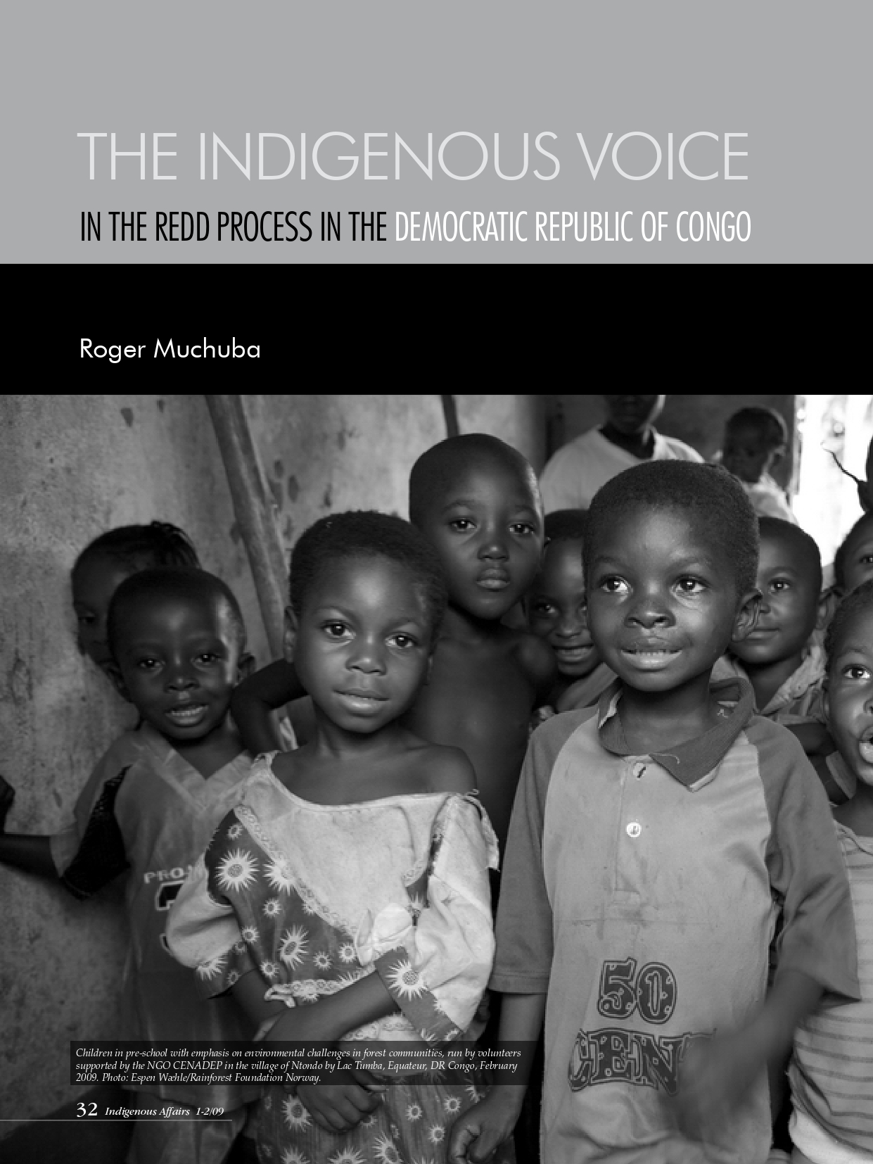 Indigenous Issues 1/09: The Indigenous voice in the REDD process in the ...