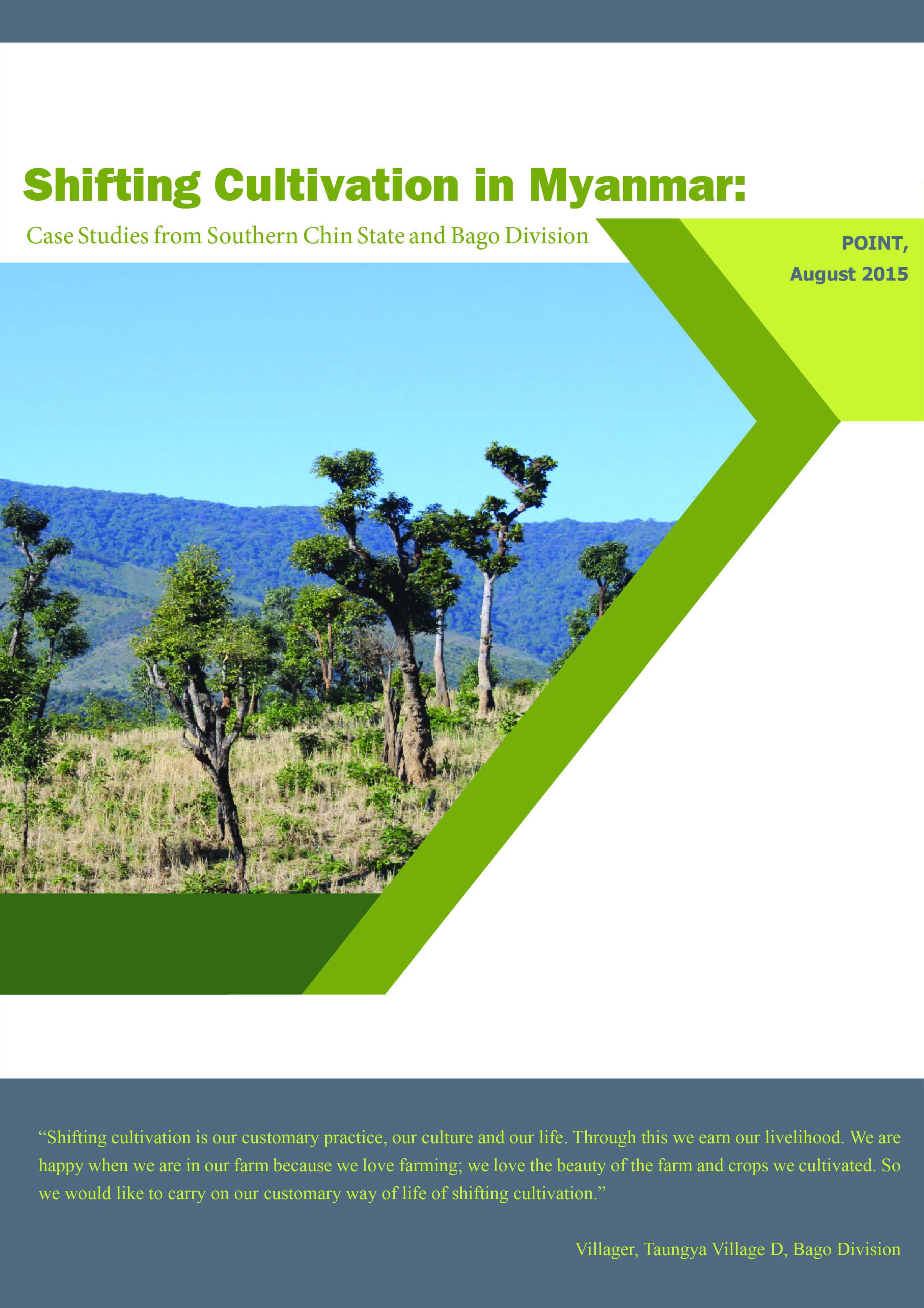 Shifting Cultivation Farm