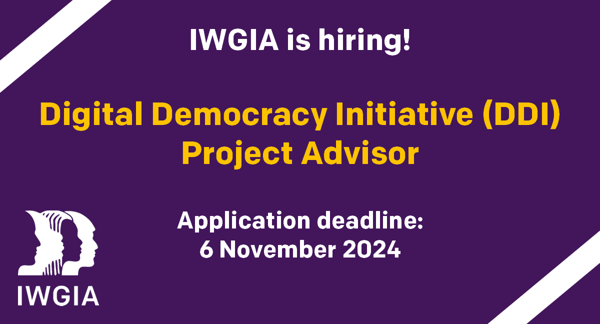 IWGIA - IWGIA - International Work Group for Indigenous Affairs